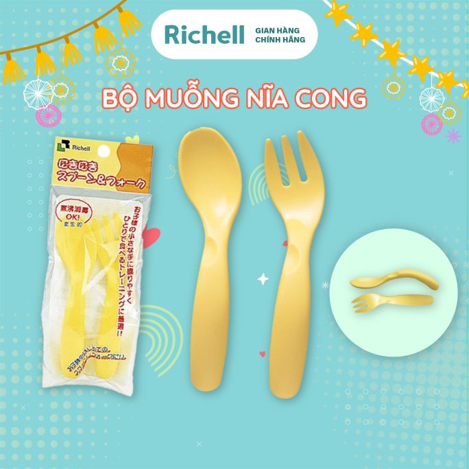 Bộ muỗng nĩa TLI phiên bản SNOOPY x Richell - Richell