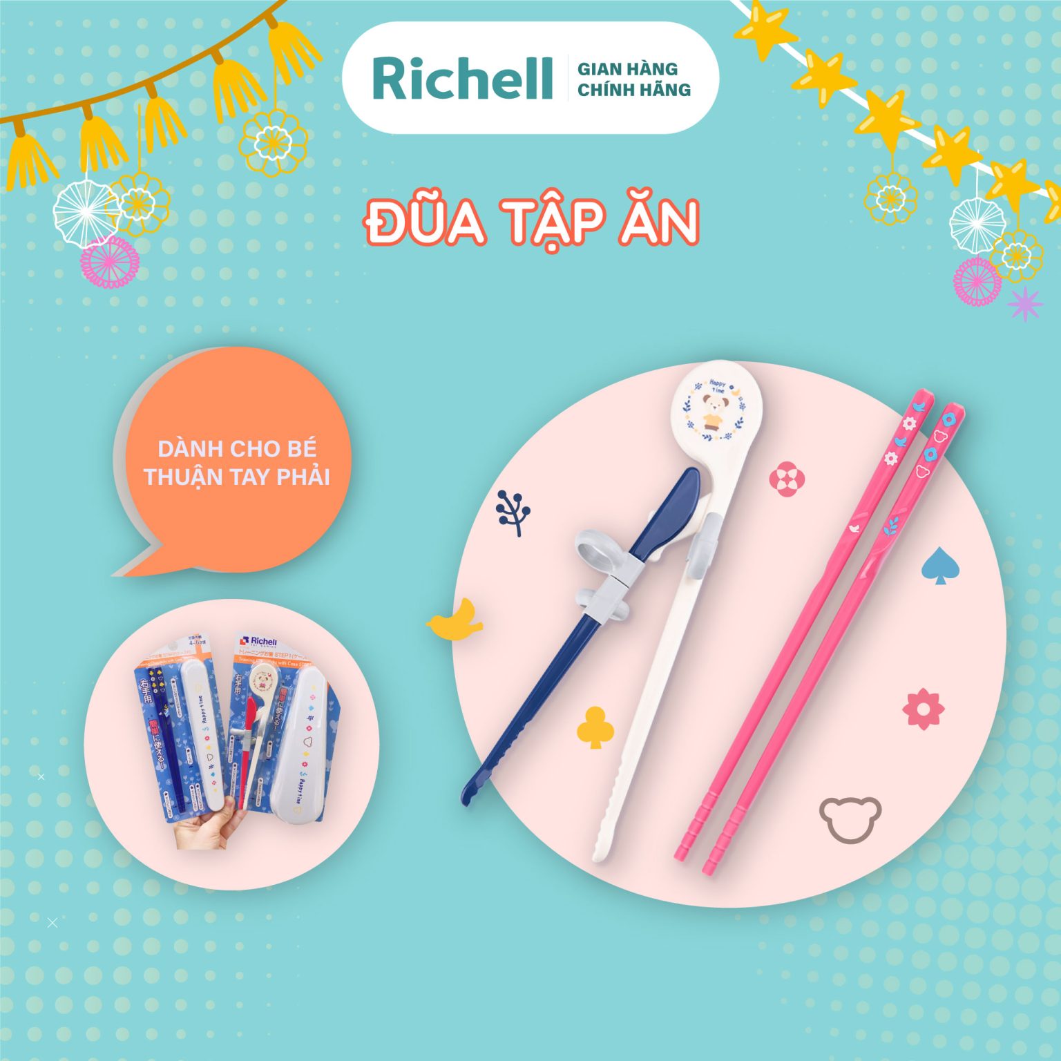 Bộ muỗng nĩa TLI phiên bản SNOOPY x Richell - Richell