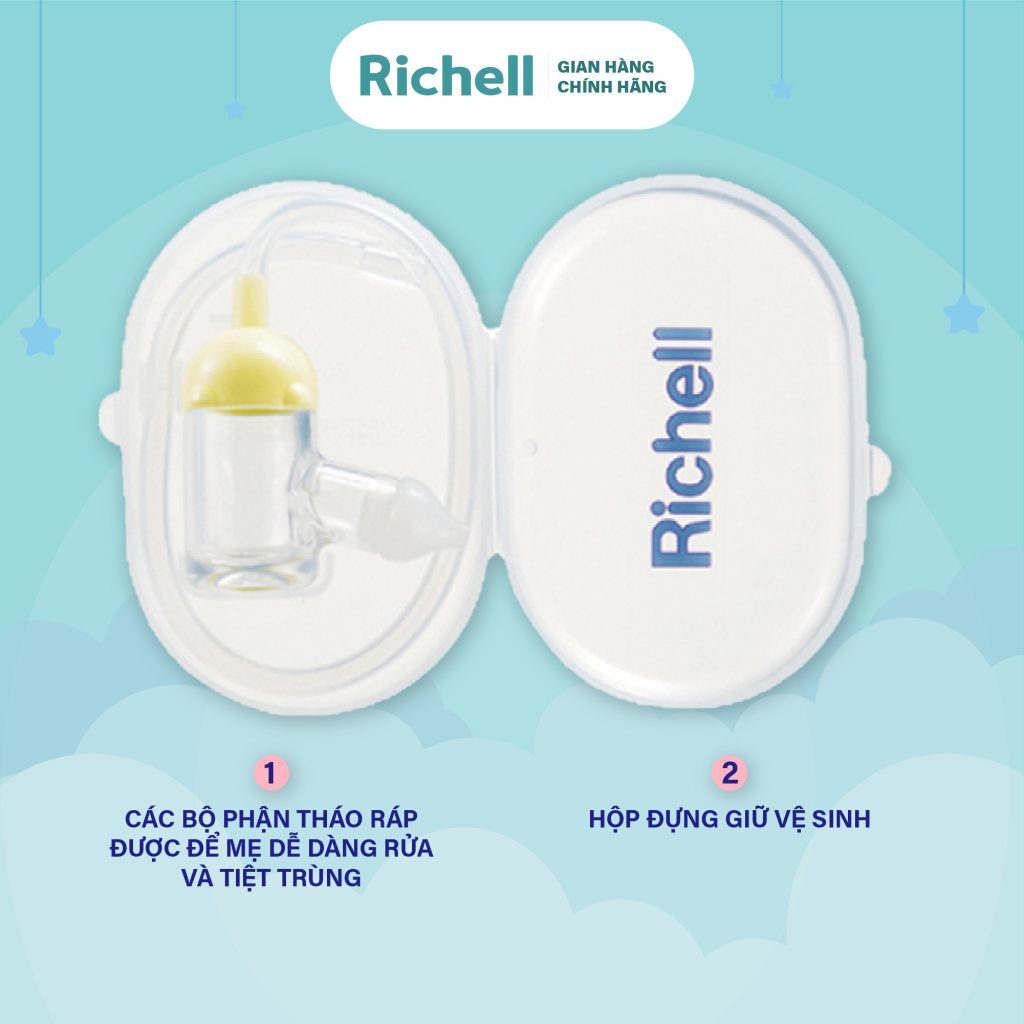 Dụng cụ hút mũi cho bé - Richell